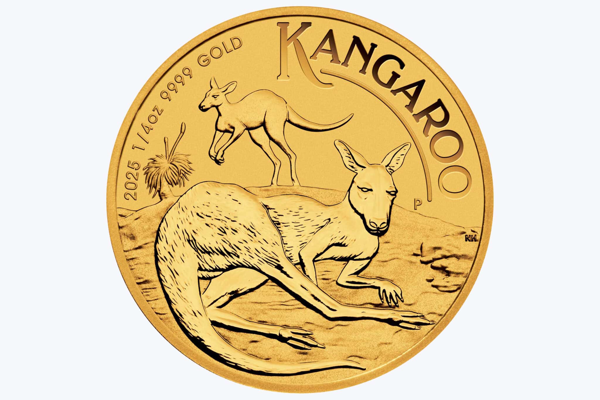 Perth Mint Gold Bullion Coin- 1/4Oz 2025 Kangaroo | Imperial Bullion