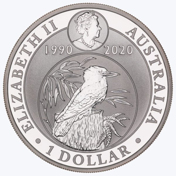 Perth Mint Silver Bullion - 1oz Kookaburra 30th Anniversary | Imperial ...